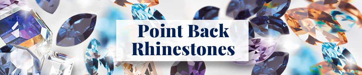 Pointed Back Wholesale Rhinestones, Preciosa, Swarovski, AsFour & more...